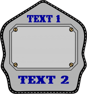 Text Navy Blue – GB Shields